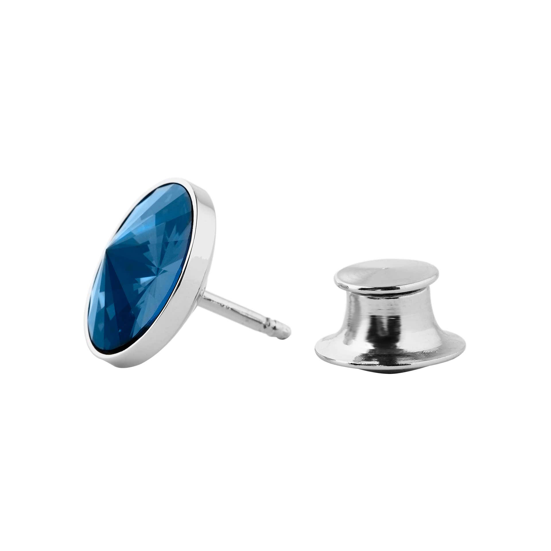 Blue Crystal Lapel Pin | In stock! | Warren Asher