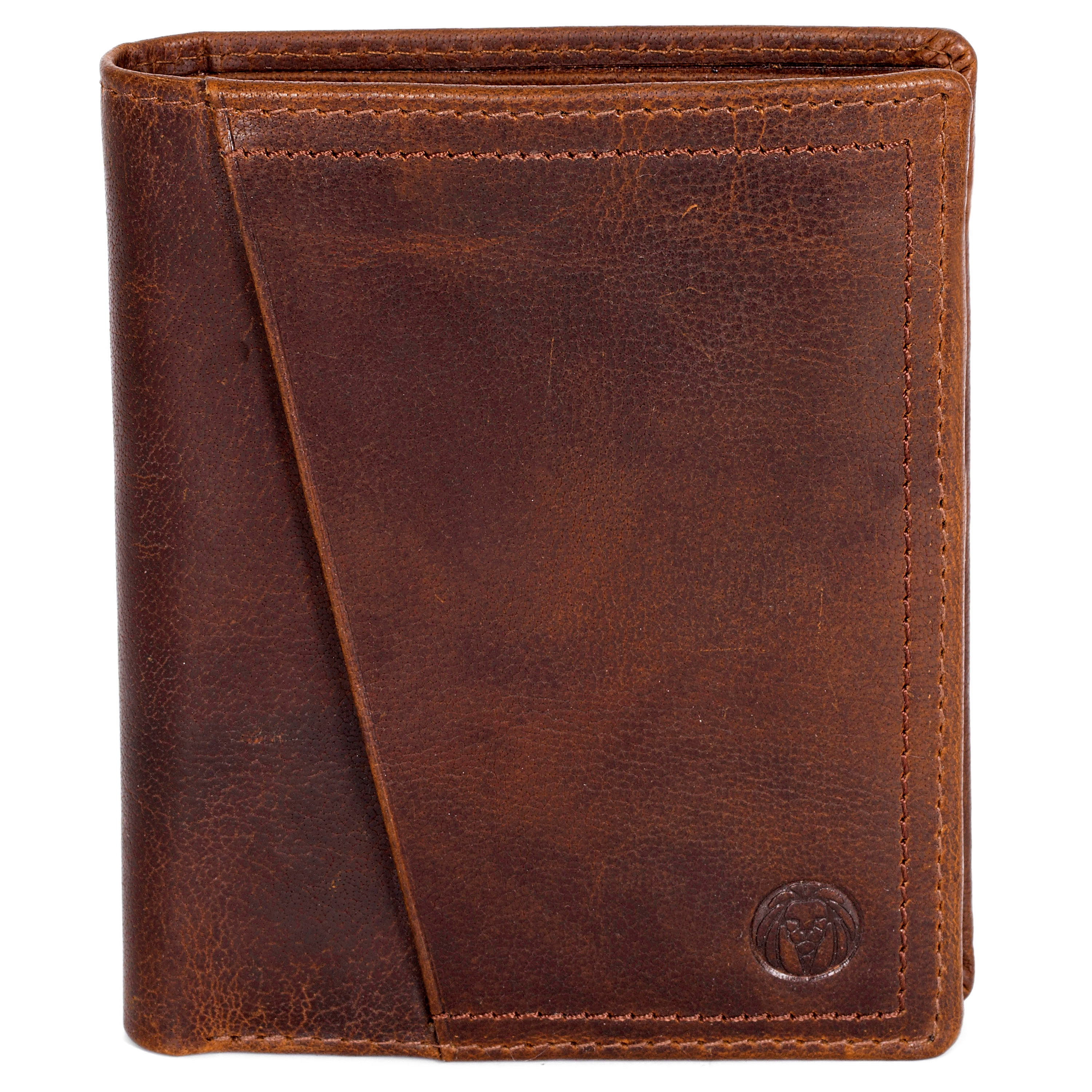 Montreal Rustic Tan RFID Leather Wallet | In stock! | Lucleon