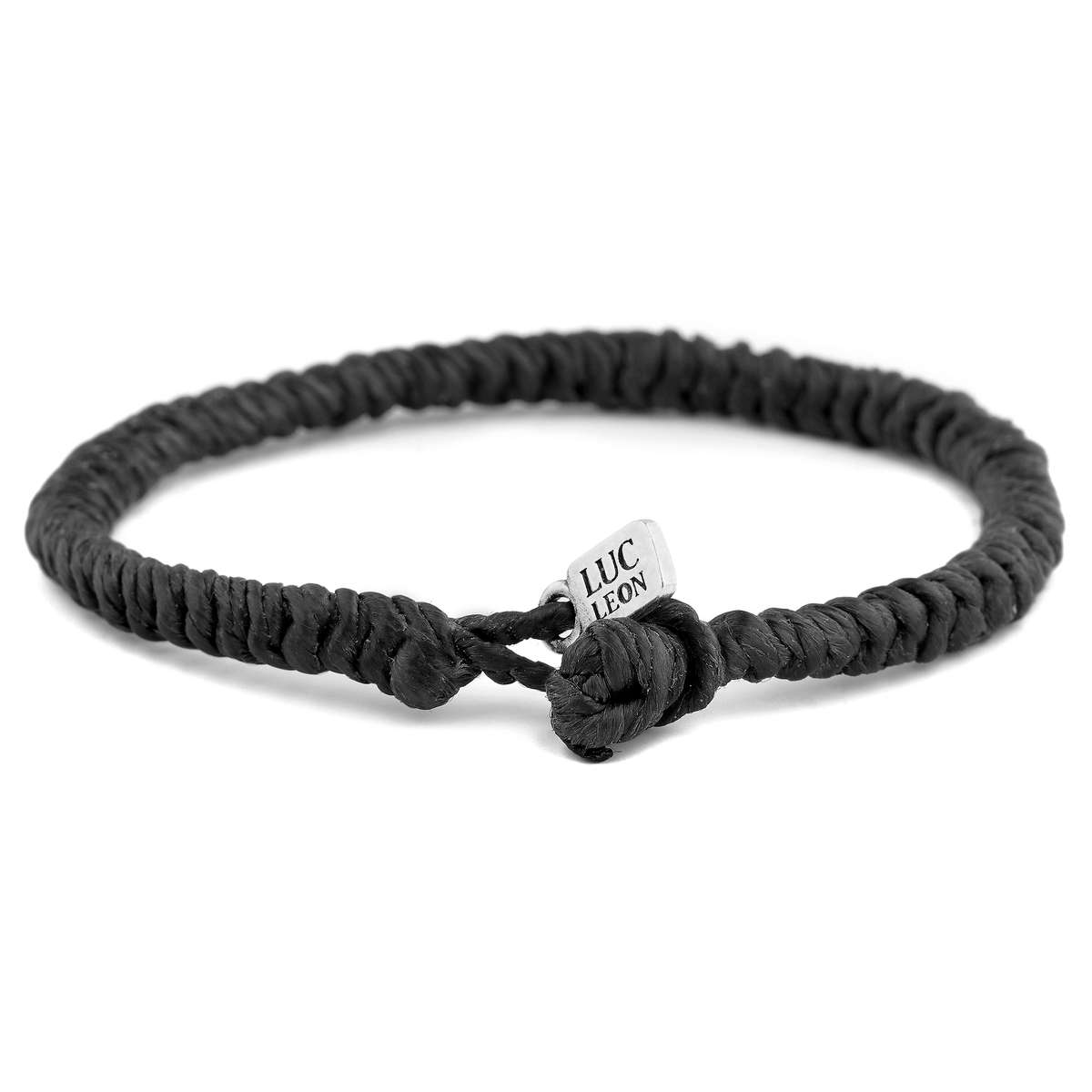 Pulsera negra con plata 925 Astor | ¡En stock! | Lucleon
