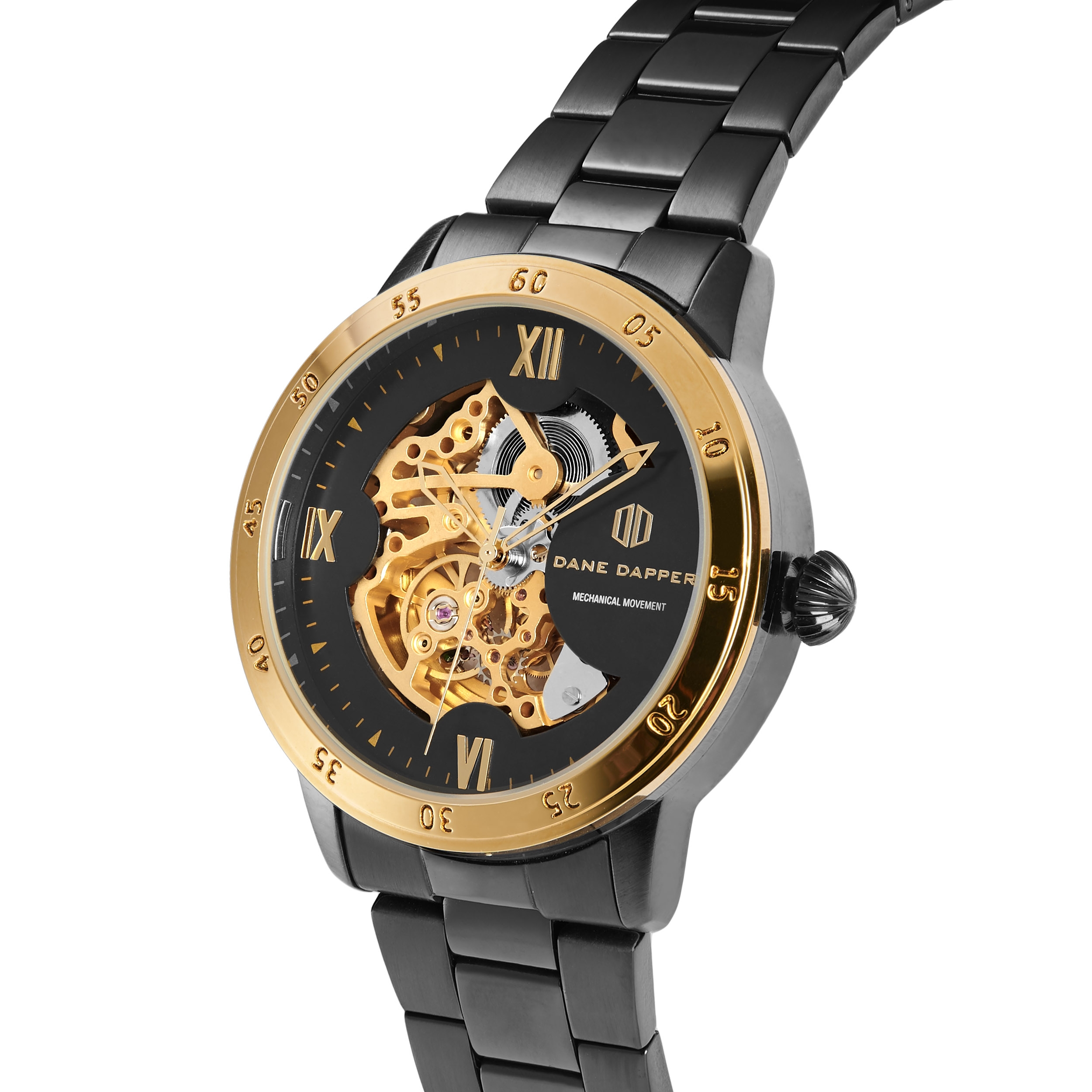 Gold-Tone & Black Dante Watch | In stock! | Apothecary87