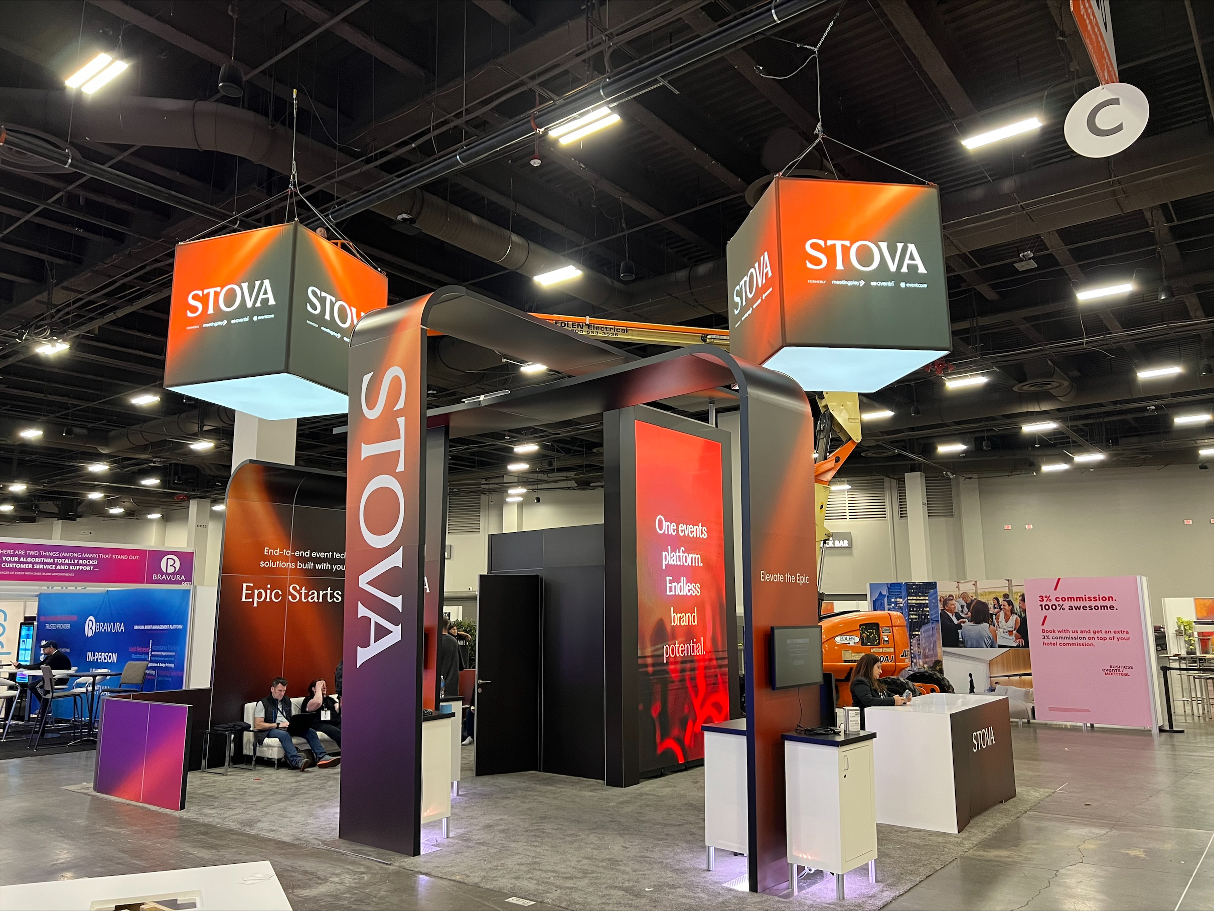 MeetingPlay + Aventri + eventcore Rebrands as Stova