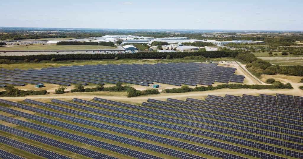 JLR unveils 18MW solar PV plant at Gaydon HQ