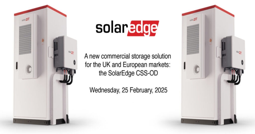 SolarEdge CSS-OD commercial storage solution - Solar Power Portal