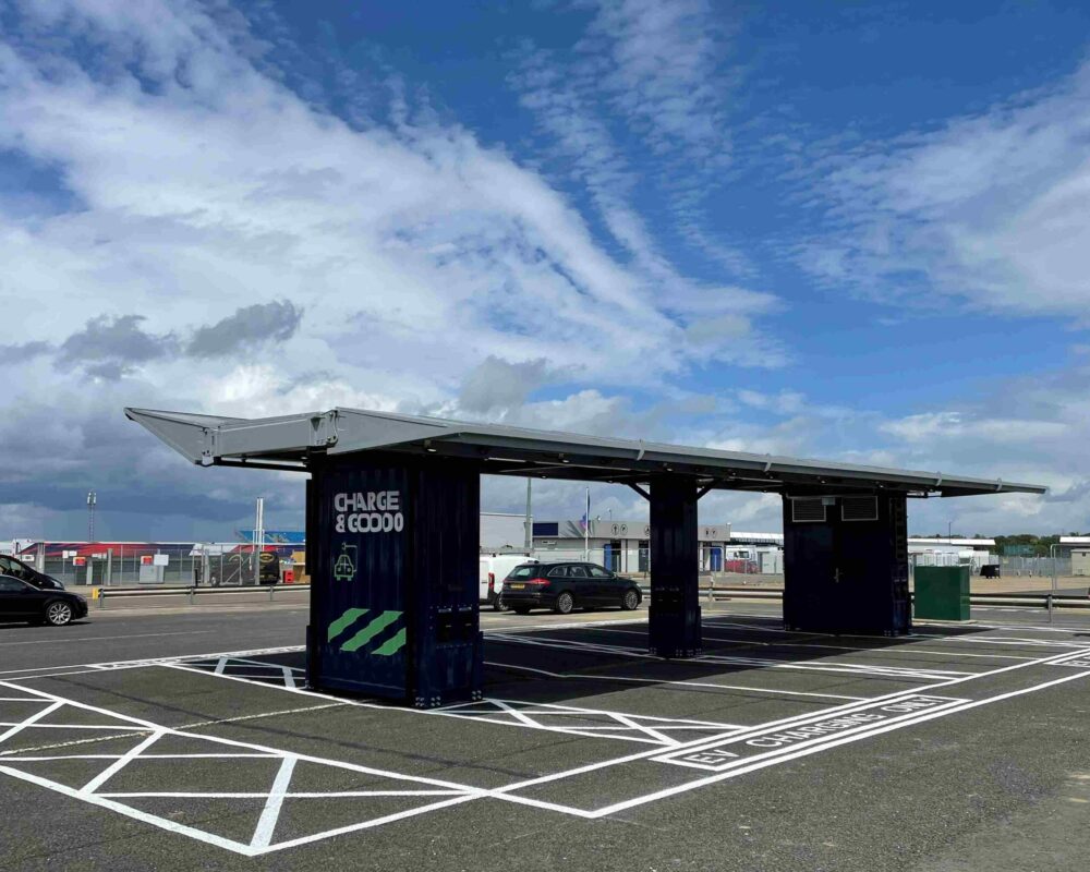 Silverstone receives three solar-powered EV charging hubs from 3ti ...
