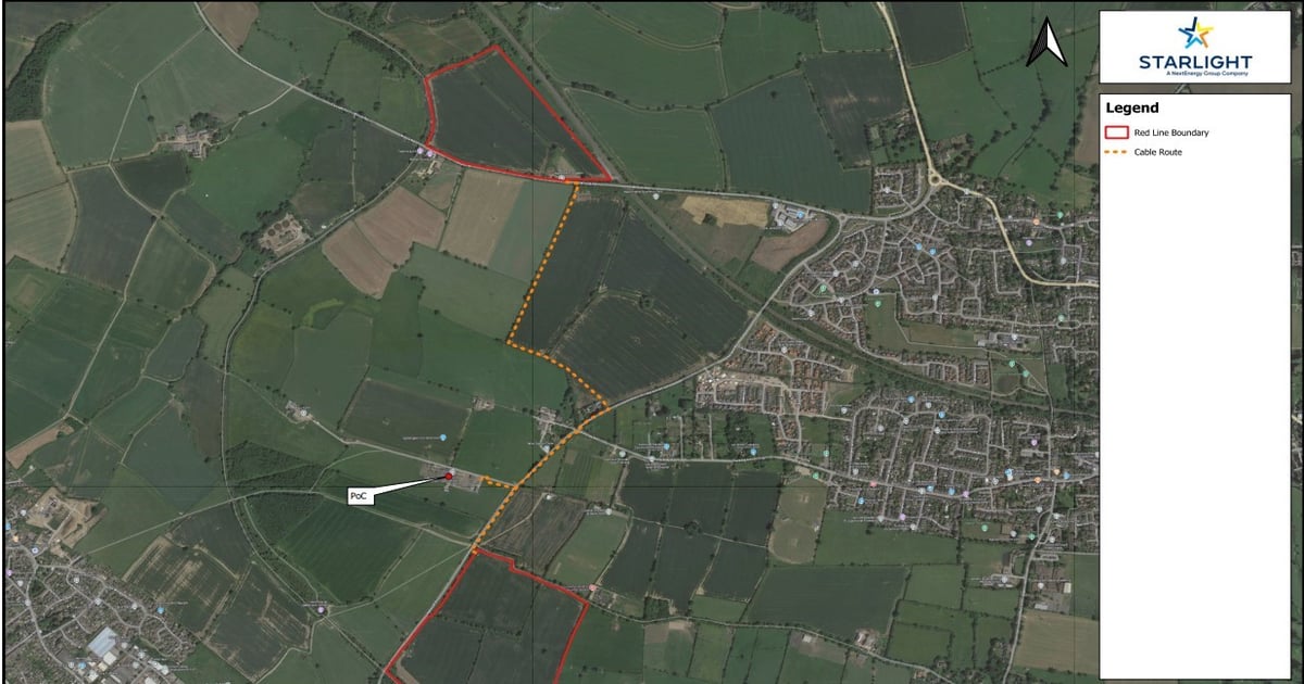 Starlight Energy submits Leicestershire solar planning application