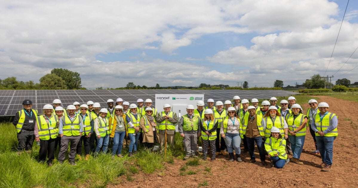 Conrad Energy energises 45MW Herefordshire solar farm