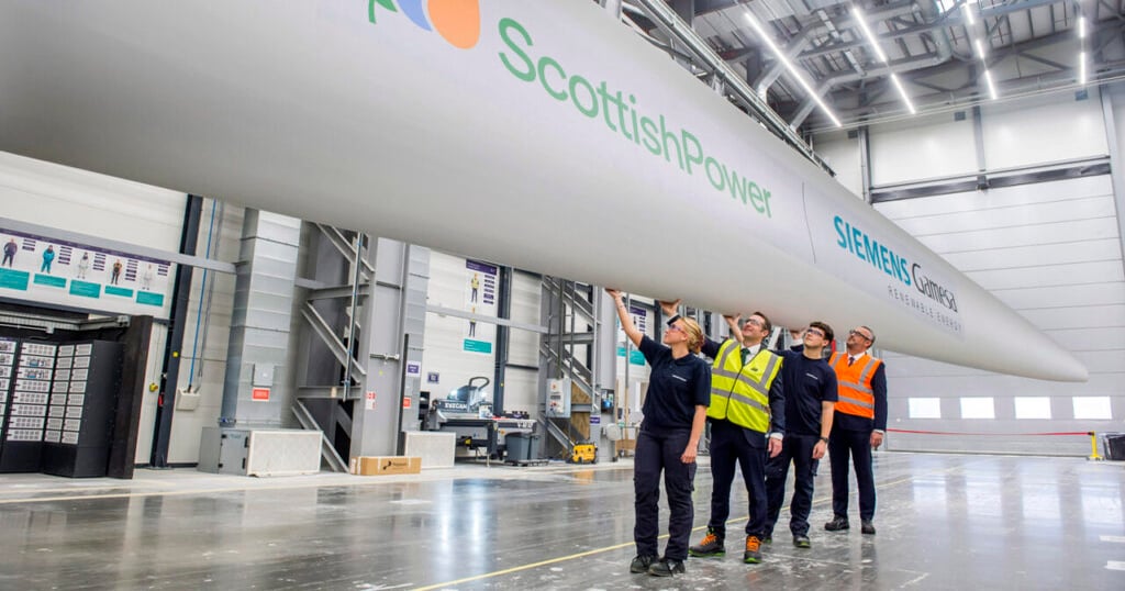 £1 billion turbine deal for ScottishPower’s East Anglia TWO - Solar ...