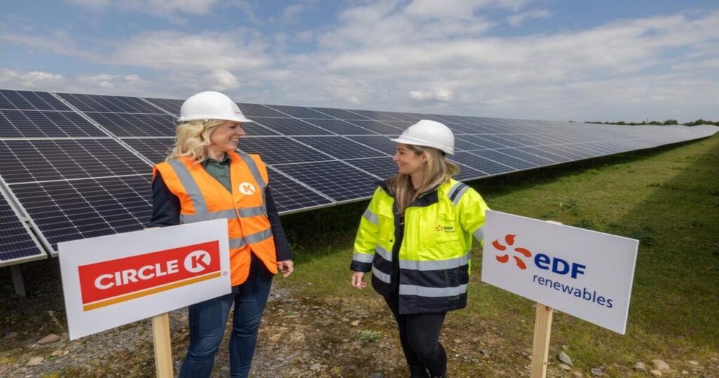 EDF Renewables and Circle K announce Irish solar cPPA
