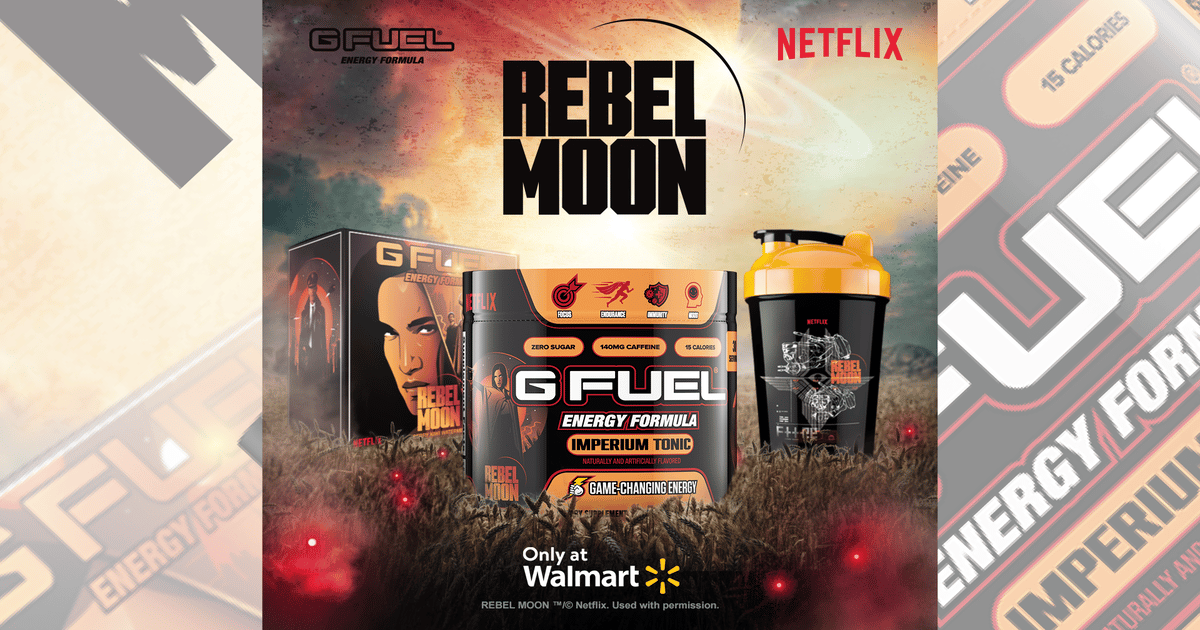 G FUEL, Netflix Explore a New Universe with Energy Drink Inspired by ...