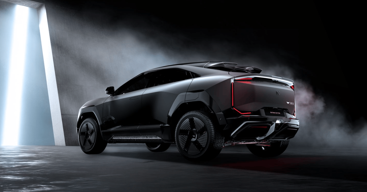 Mahindra Unveils Limited-Edition BE 6 Batman Electric SUV in ...