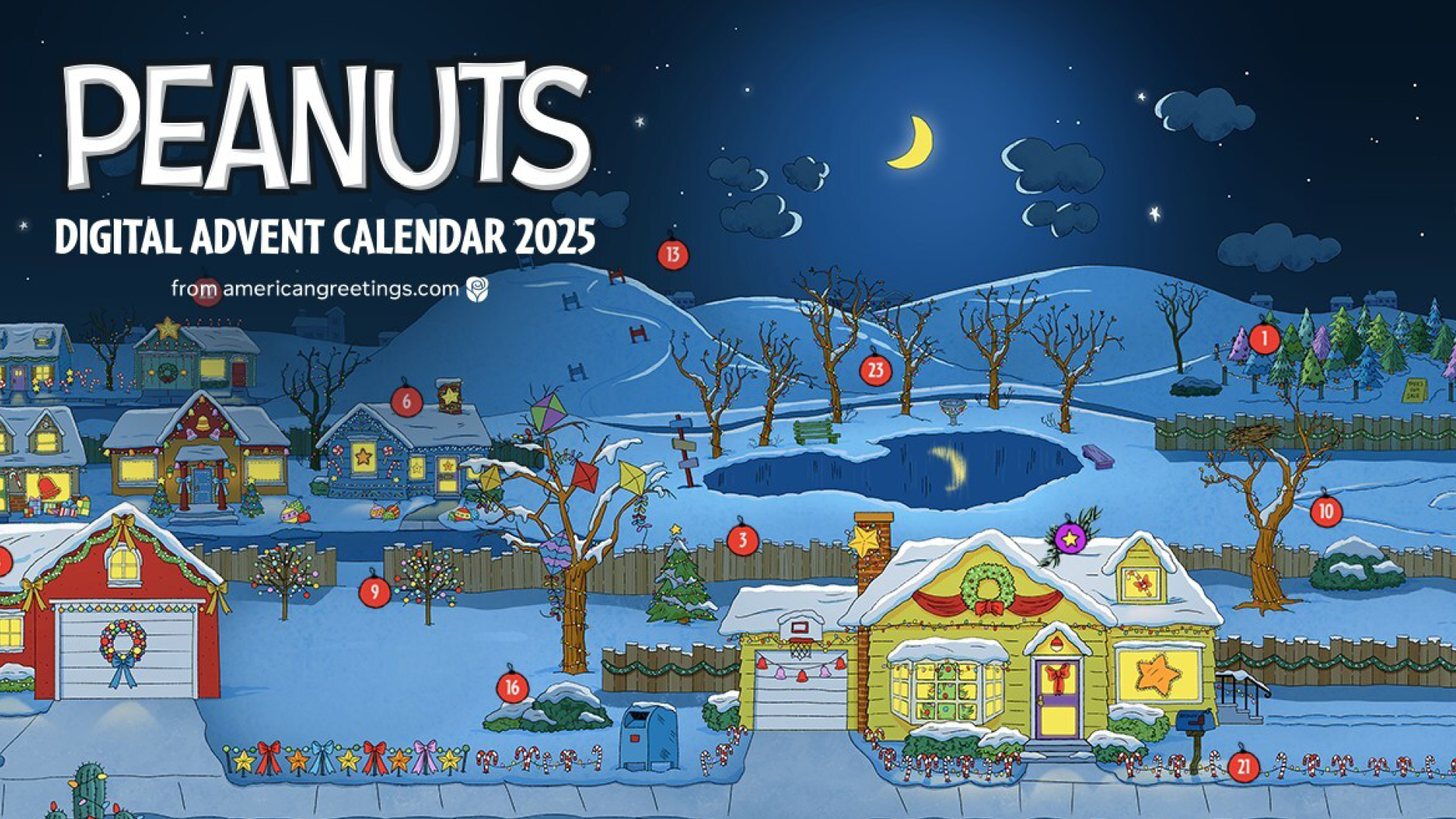 American Greetings Launches Peanuts Digital Advent