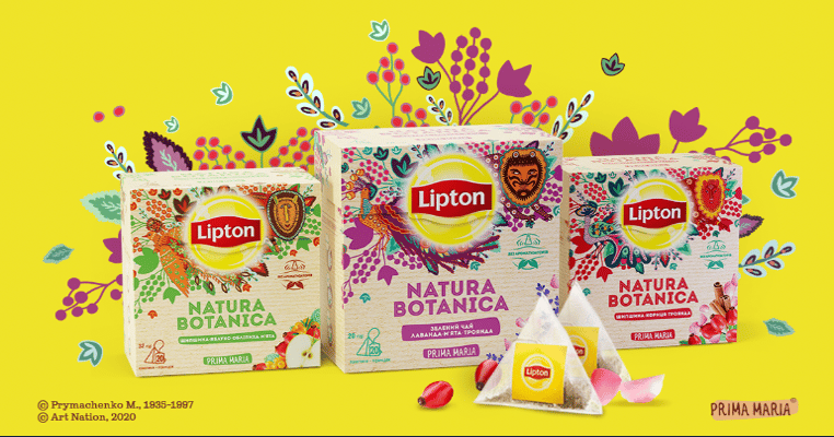Lipton, Prima Maria Tease Tea Collab | License Global