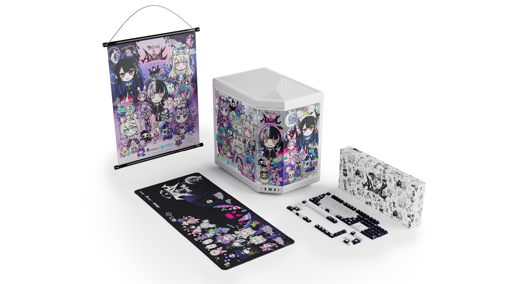 HYTE Releases tokidoki x hololive PC Gaming Products