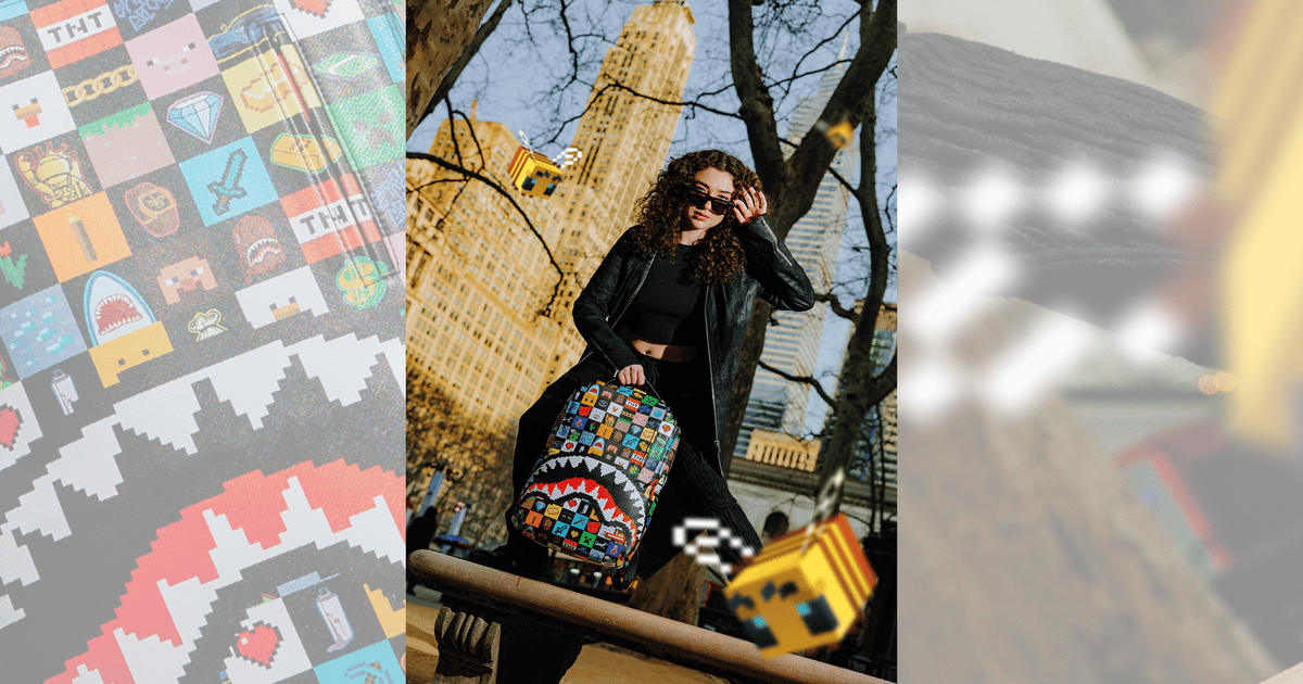 Sprayground, Minecraft Join Forces for 15th Anniversary Travel Collection