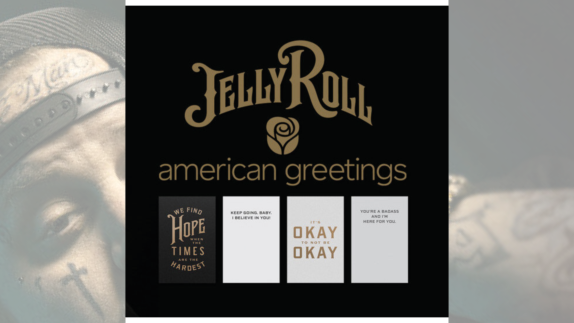 American Greetings Launches Creatacard Collection with Jelly Roll