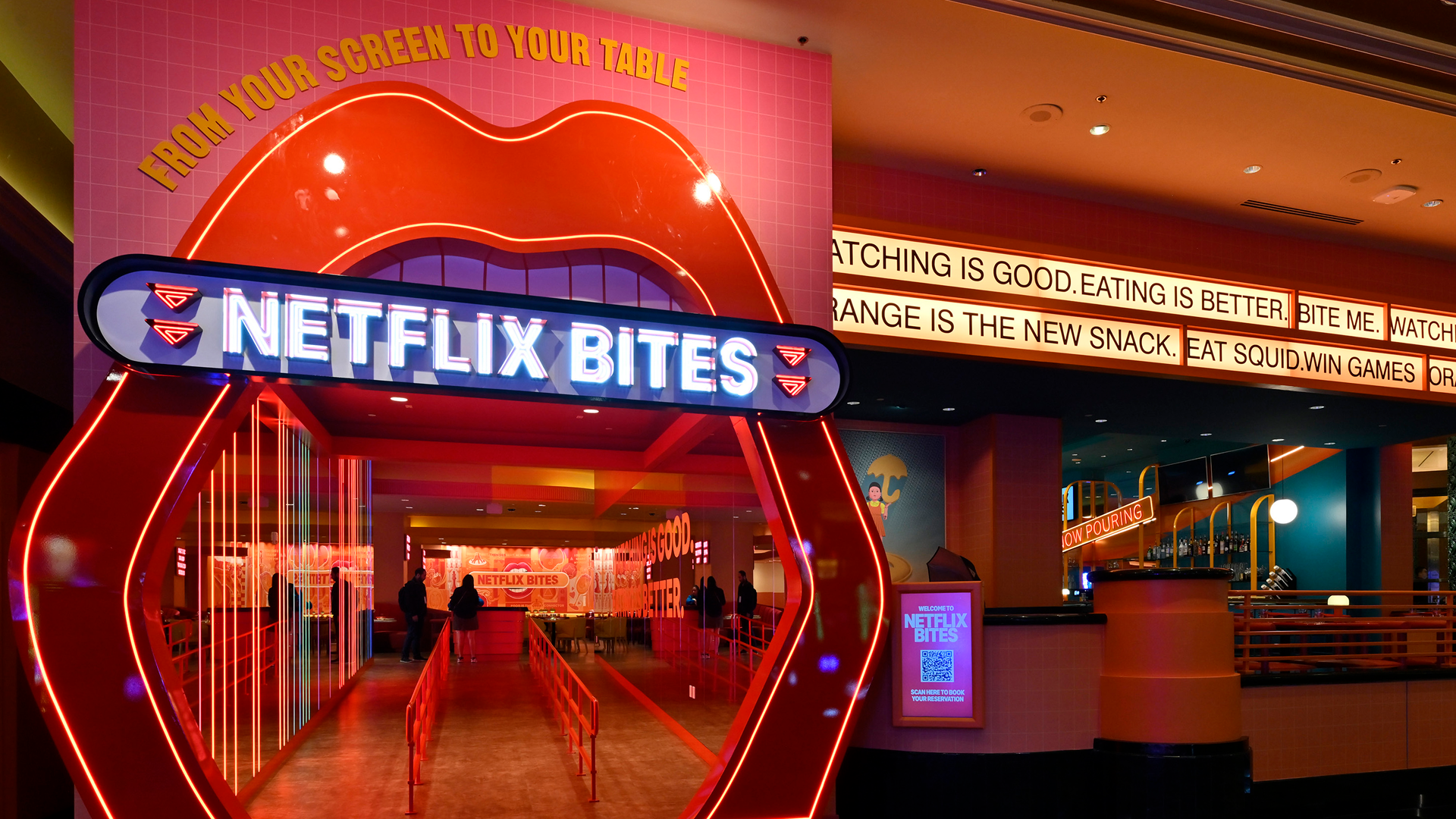 Netflix Bites Opens at MGM Grand in Las Vegas