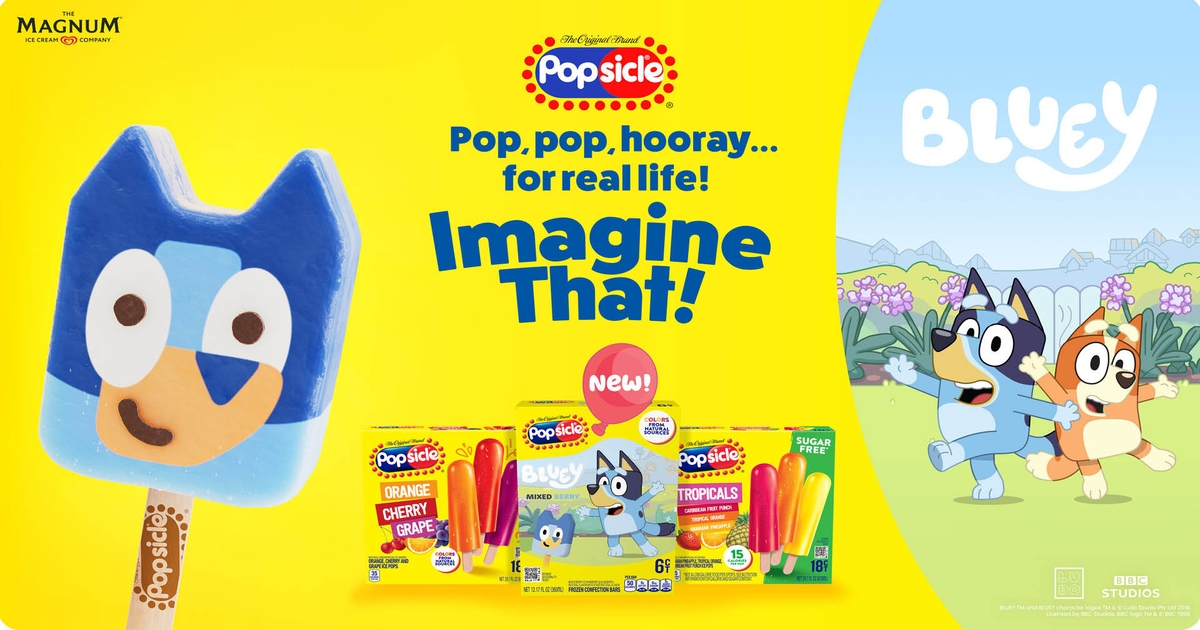 Popsicle Debuts ‘Bluey’ Ice Pops