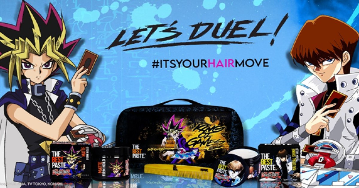 ‘Yu-Gi-Oh!’ Launches Hair Paste