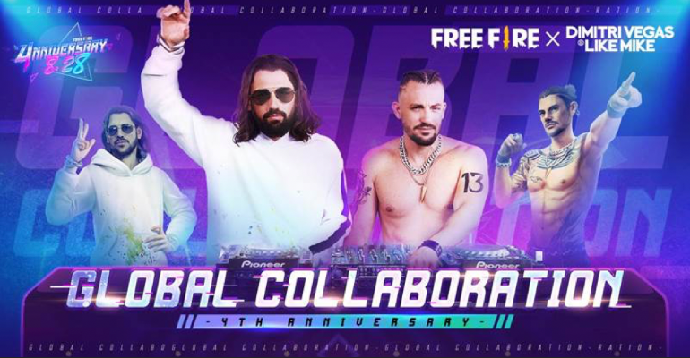 DJs Dimitri Vegas, Like Mike Appear in ‘Free Fire’ Game | License Global