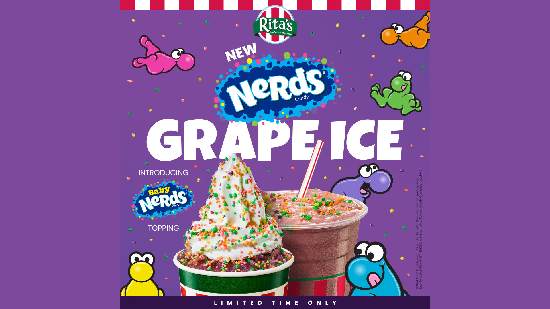 Rita’s Italian Ice Reveals New NERDS-Inspired Flavor
