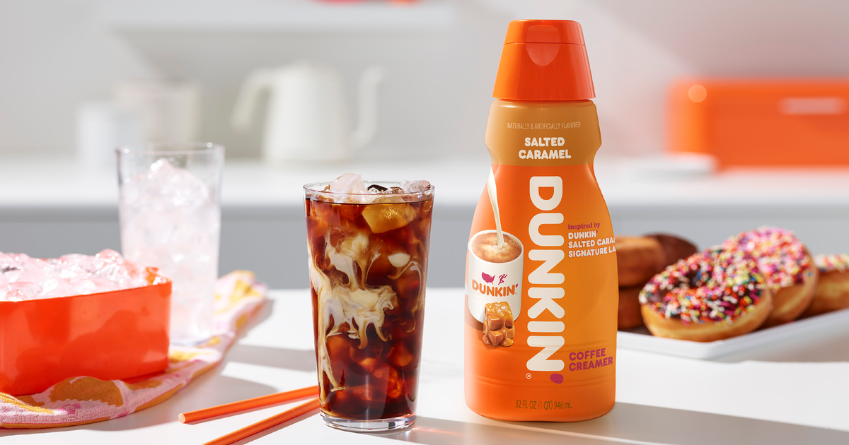 Dunkin’ Partners with Danone for New Salted Caramel Creamer | License ...