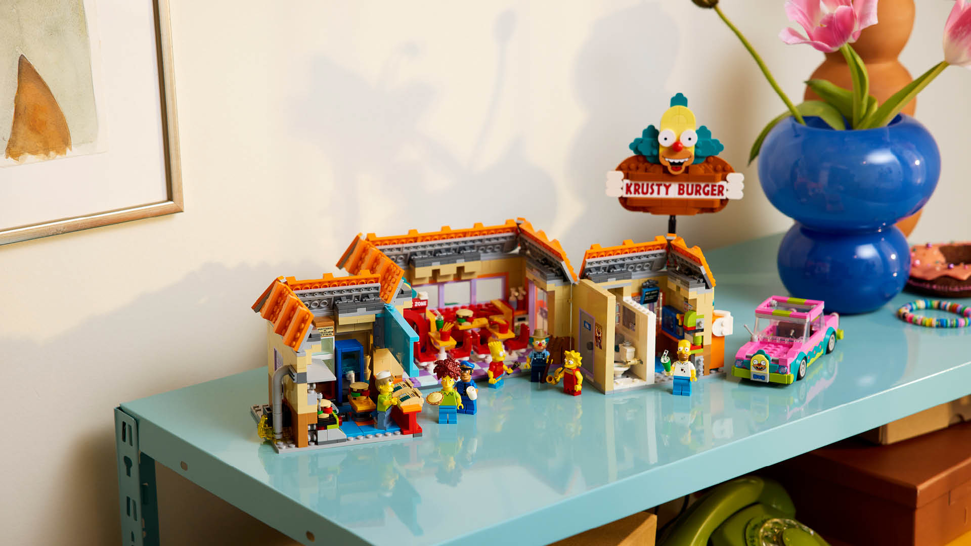 ‘The Simpsons,’ LEGO to Release Krusty Burger Set