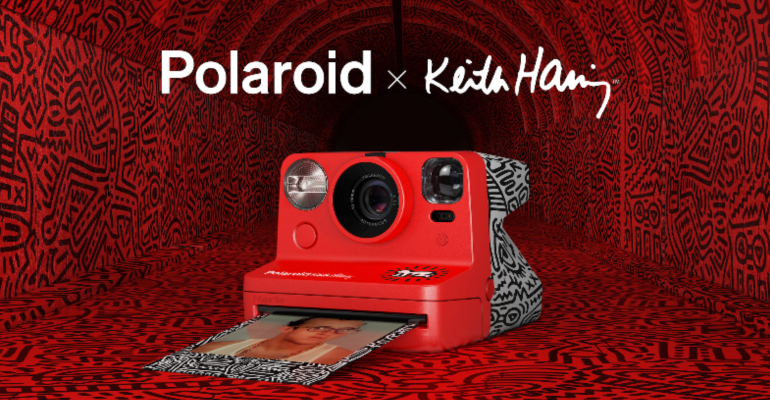 Polaroid Snaps Keith Haring | License Global