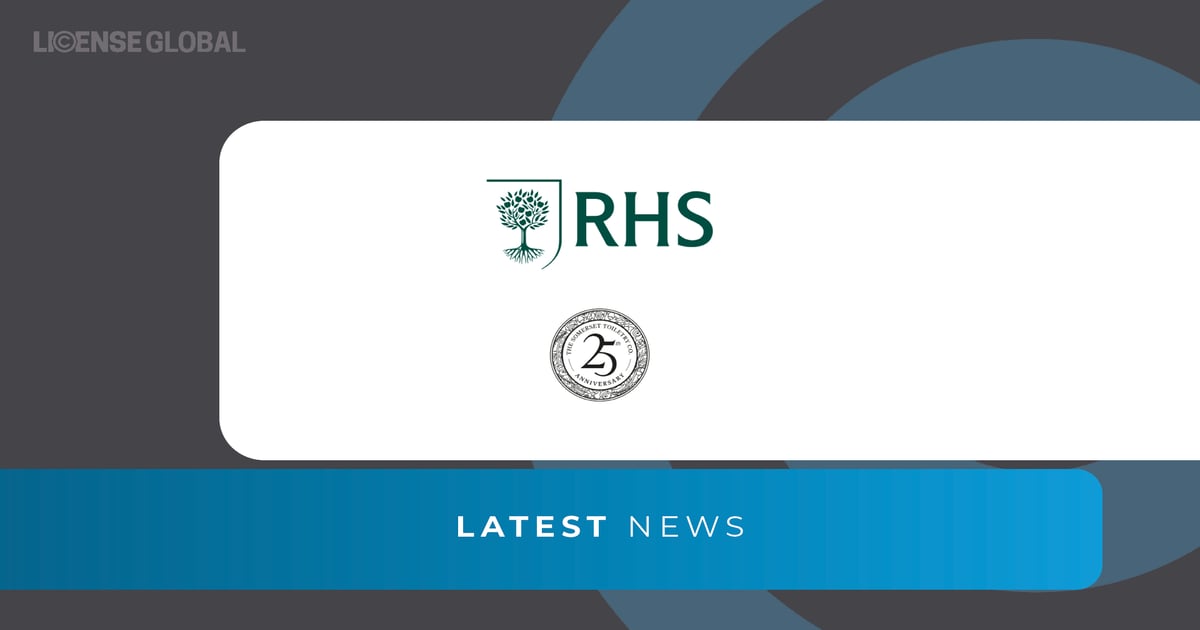 RHS Licenses The Somerset Toiletry Company