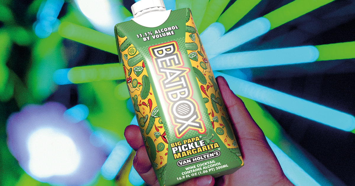 Beatbox and Van Holten’s Drop Pickle Margarita Flavor