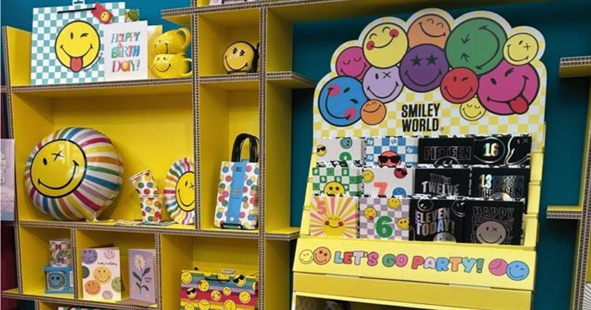 UK Greetings Launches Partywear Range with SmileyWorld