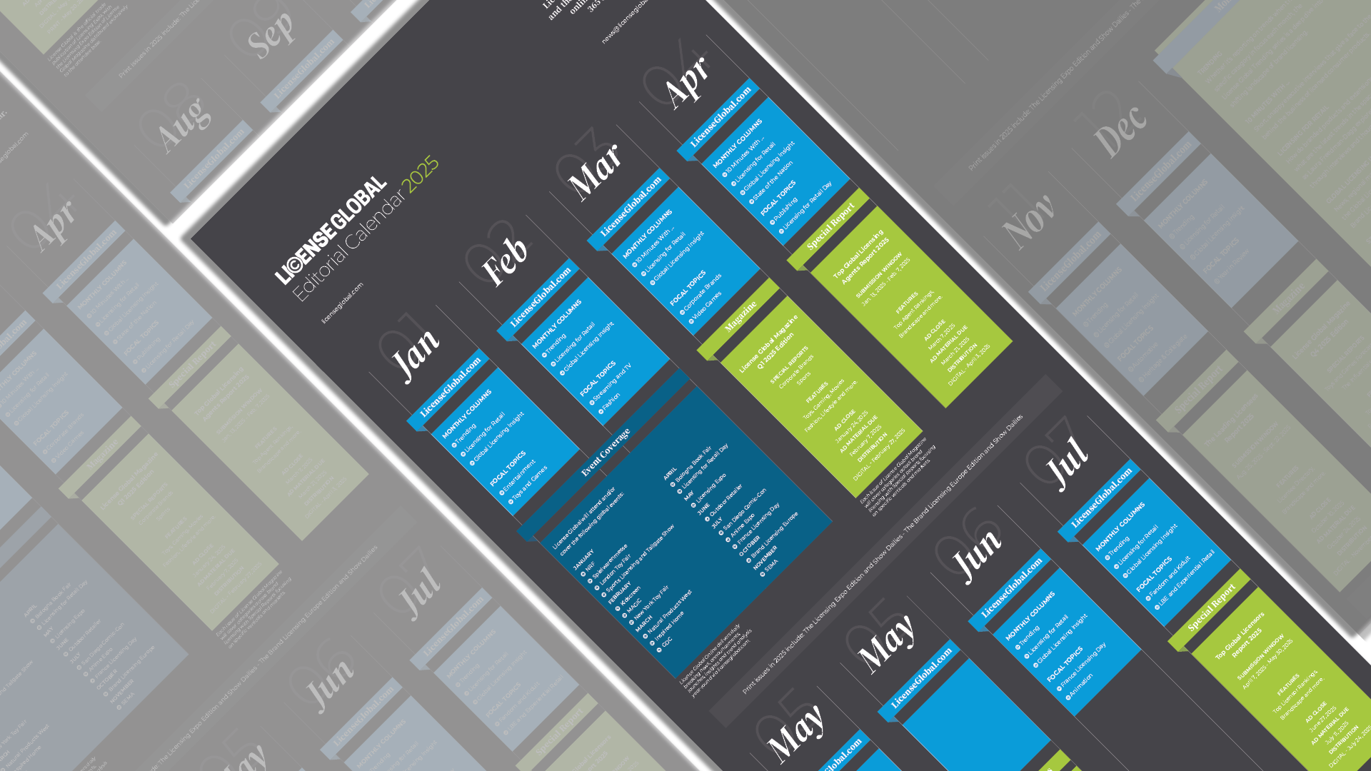 The License Global 2025 Editorial Calendar is Now Live