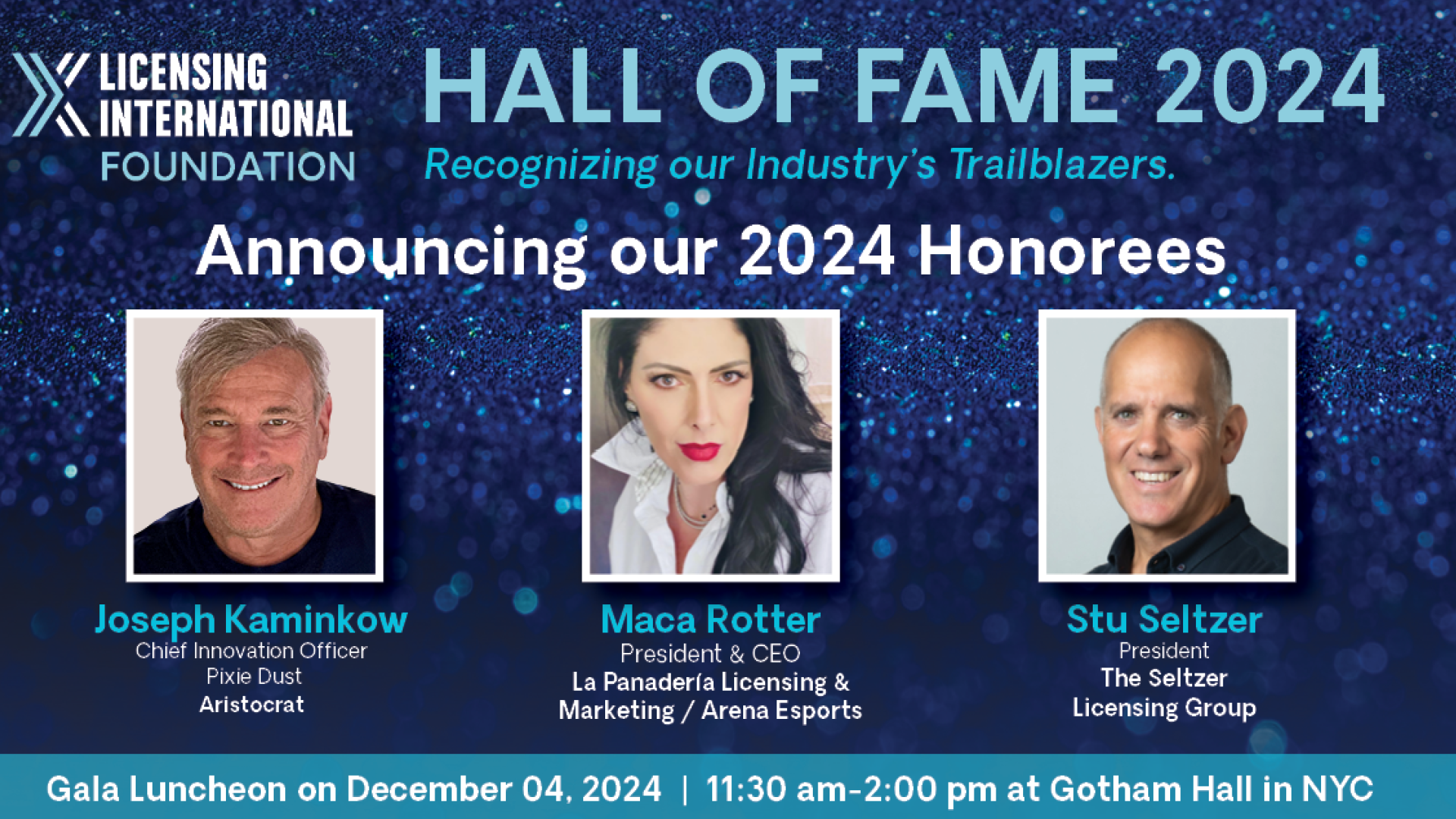 Licensing International Announces 2024 Hall of Fame Inductees