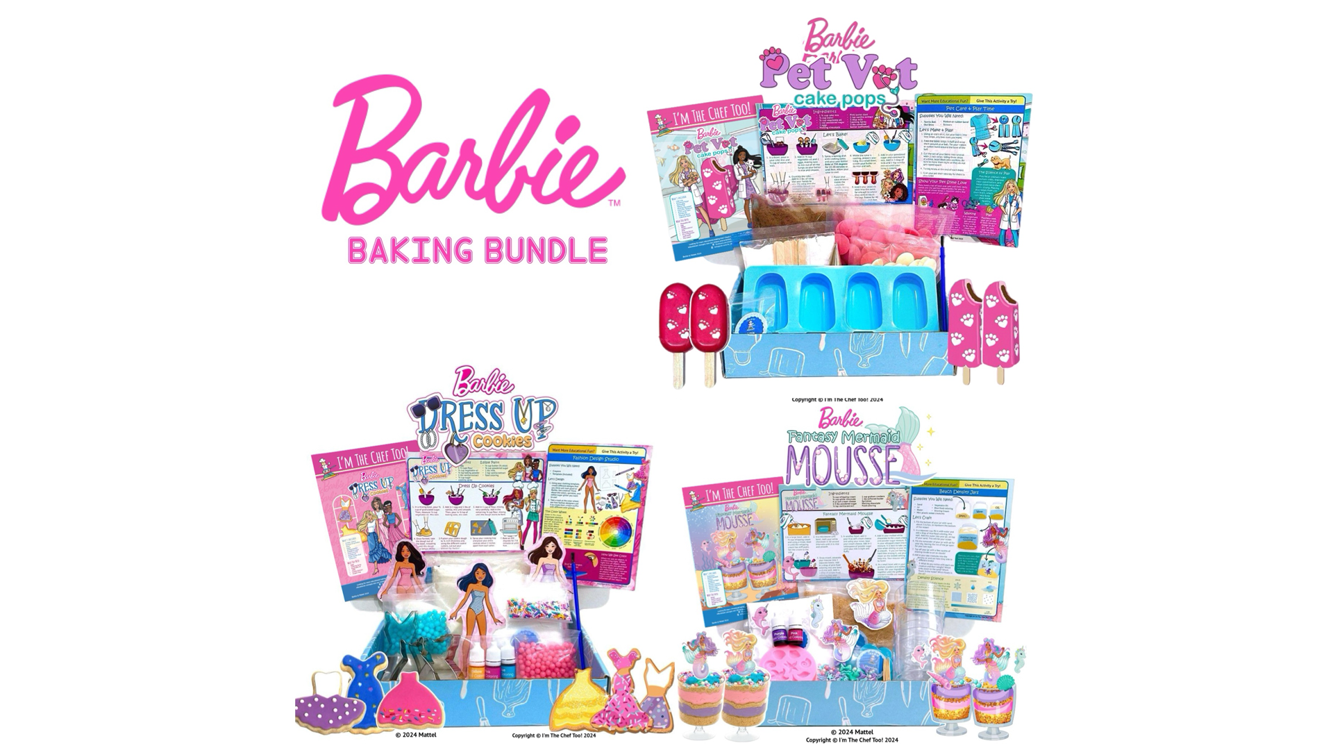 I’m The Chef Too! Launches Barbie Baking Kits