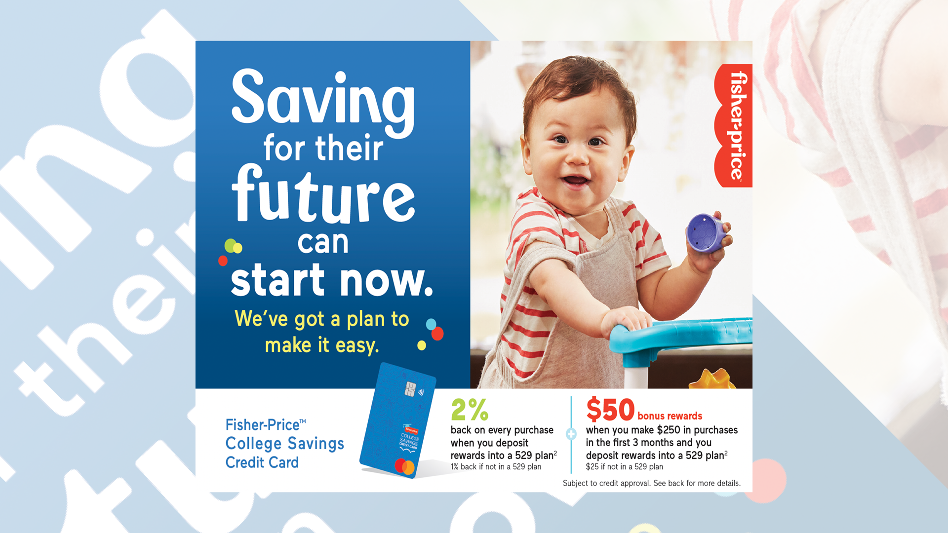 Fisher-Price and Concerto Card Company Launch College Savings ...