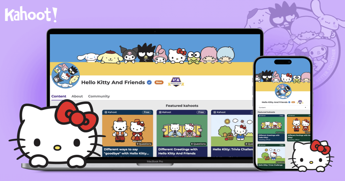 Sanrio Launches Free Hello Kitty Learning Experiences and Games for Kids