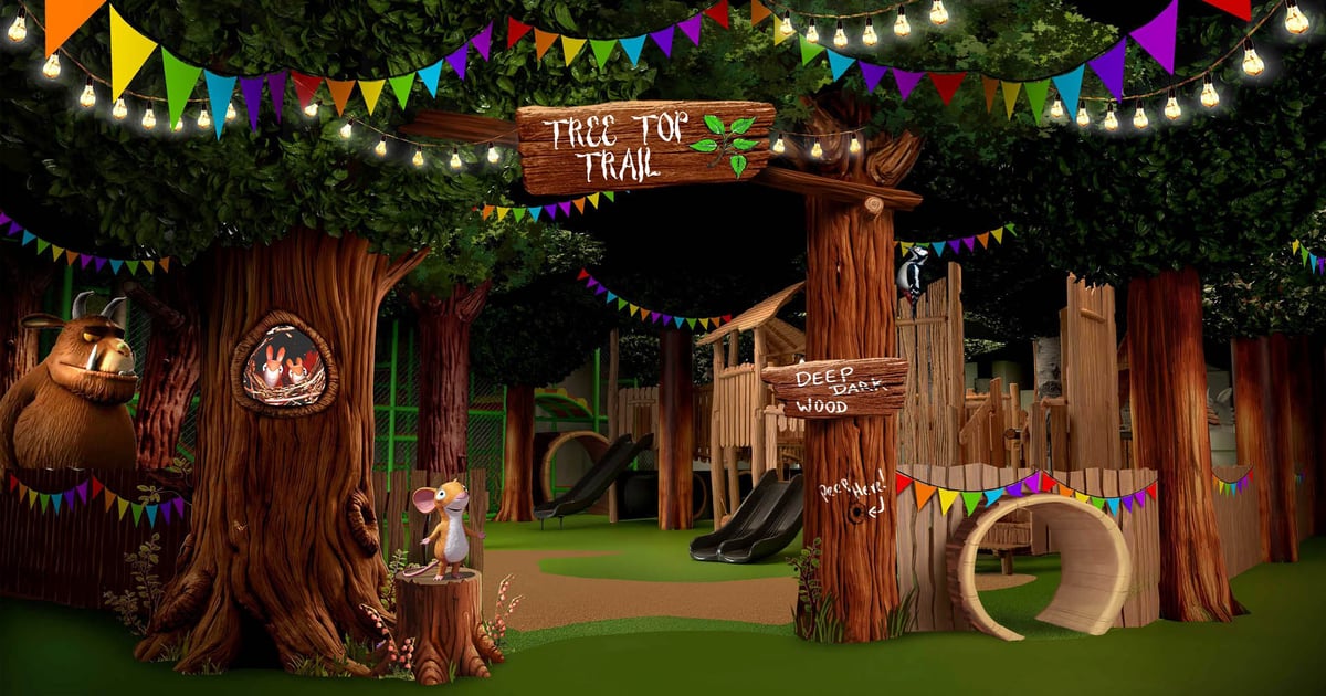 The Gruffalo & Friends Clubhouse Attraction Set to Open on Blackpool’s ...