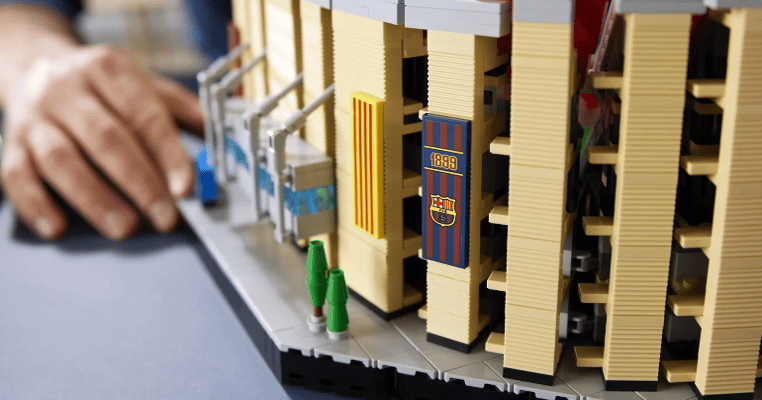 FC Barcelona x LEGO: Historic Camp Nou Stadium Set Launched | License ...