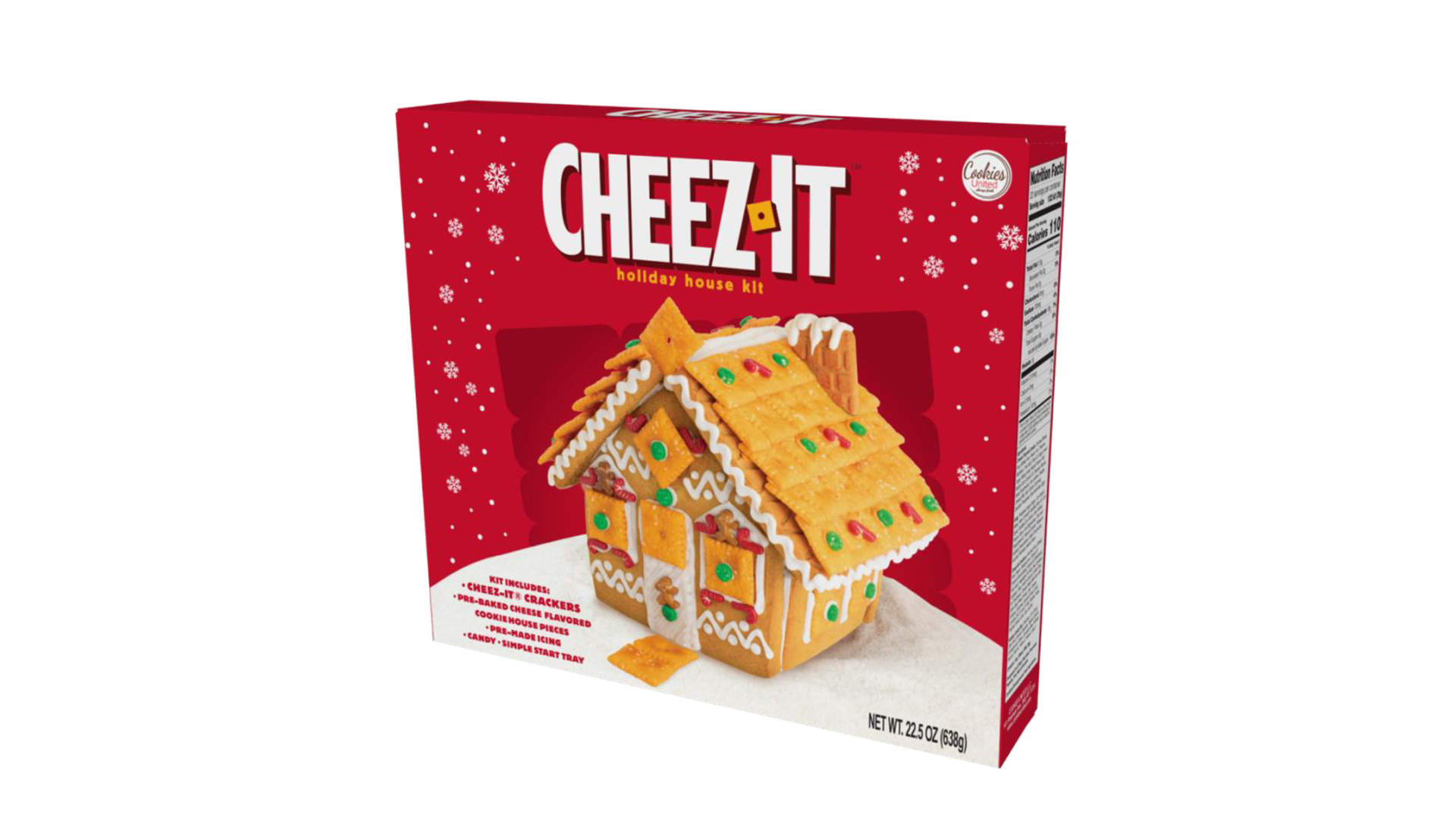 Cookies United Unveil Cheez-It Holiday House Kit
