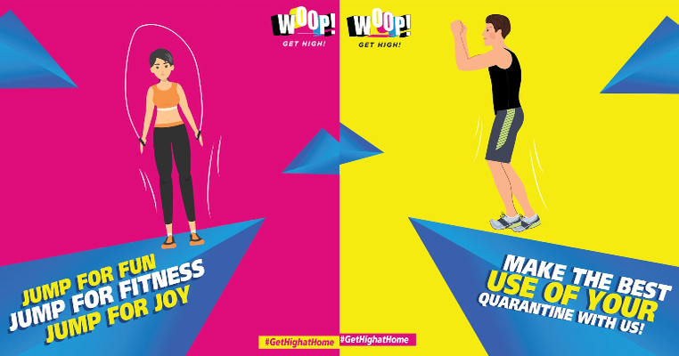Gemius Design Campaigns for Woop Trampoline Park | License Global