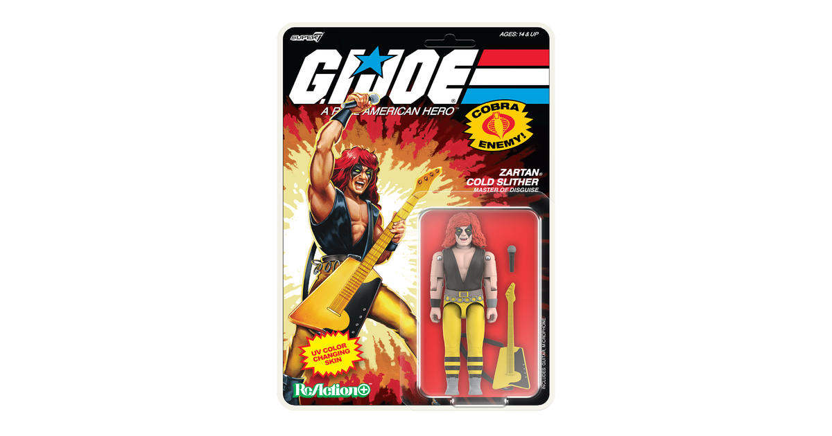 Hasbro Revives Cold Slither with New Action Figures, Album and Comic