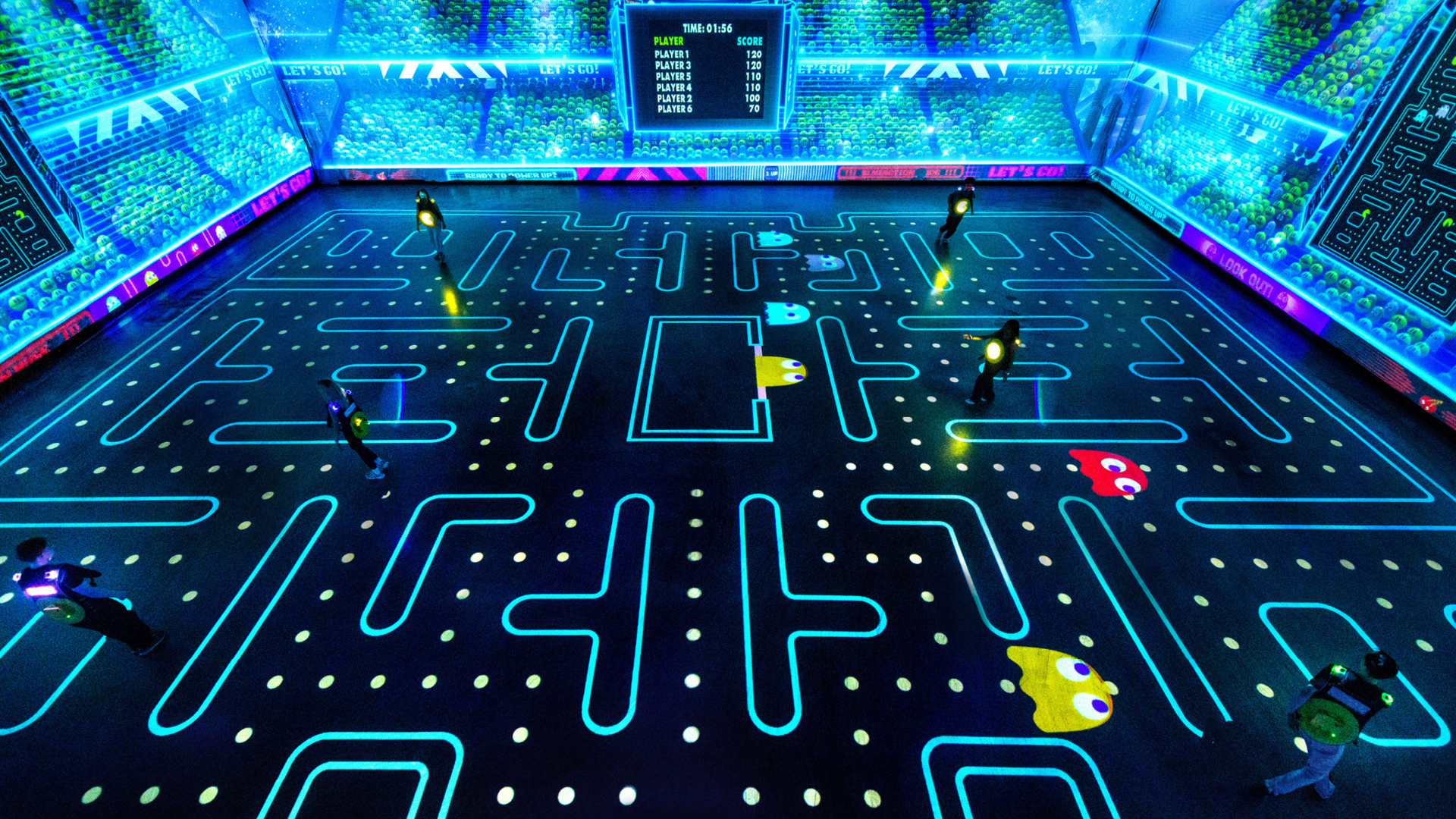 pac man maze
