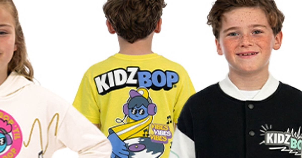 KIDZ BOP Launches U.K. Fashion Collection with Character.com
