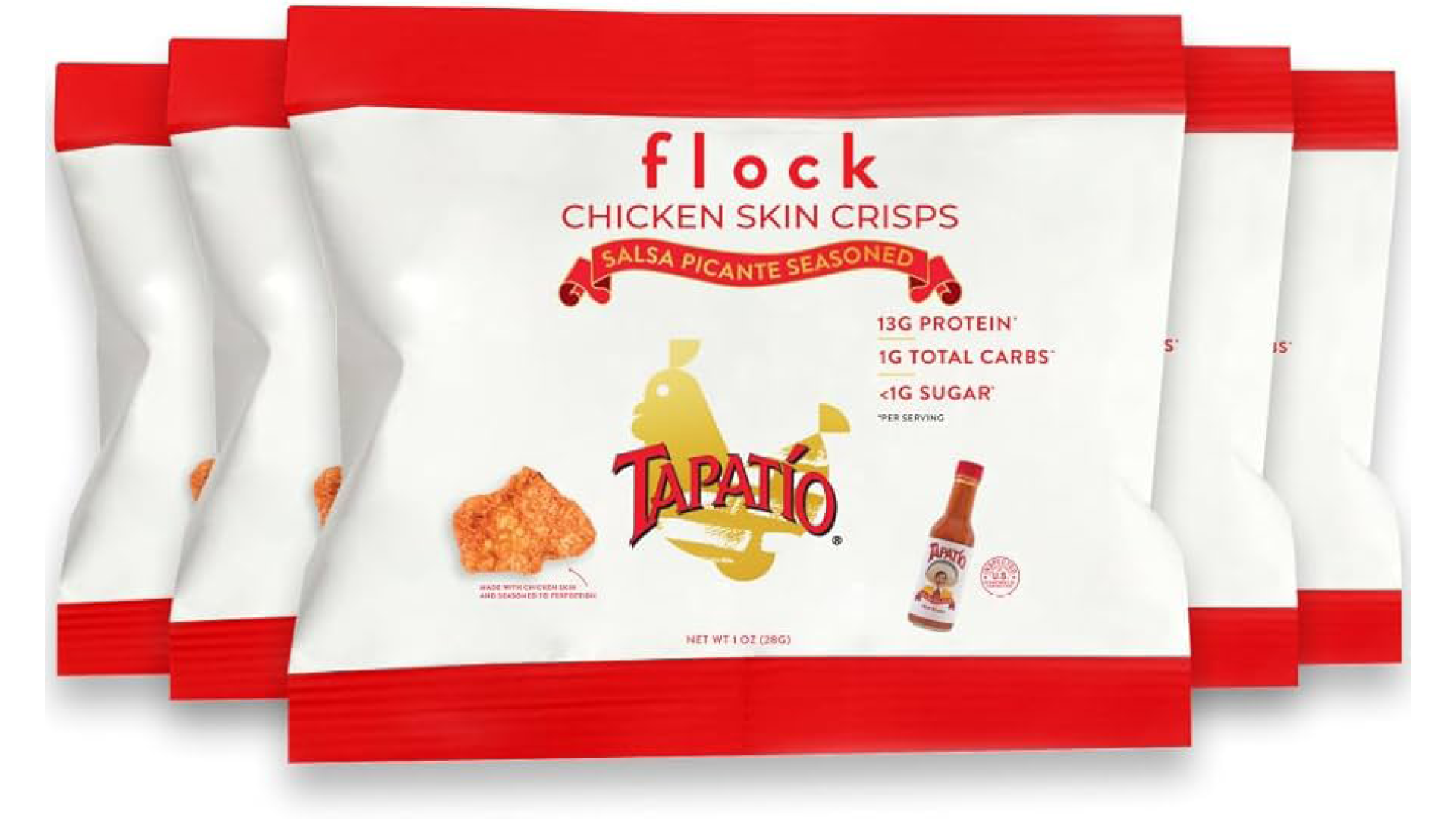 Tapatío, Flock Foods Launch Spicy Chicken Skins