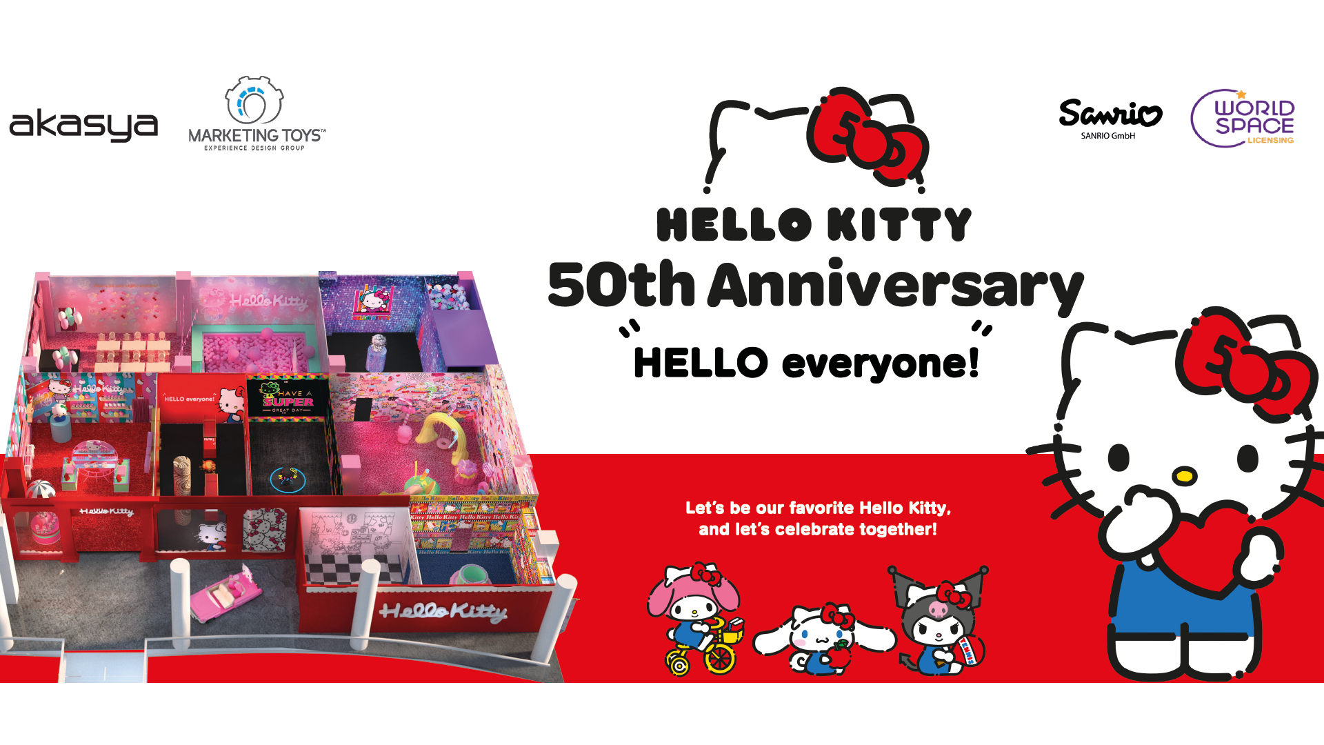 World Space Licensing Launches Immersive Hello Kitty Experience in Turkey