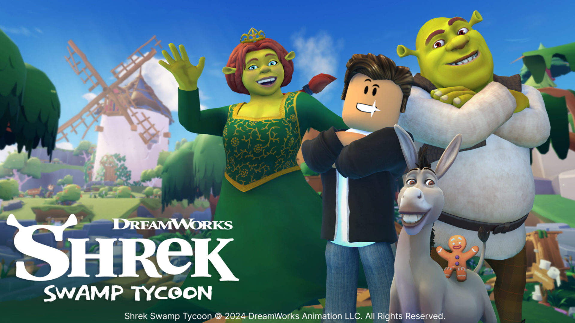 Shrek And Fiona Swamp