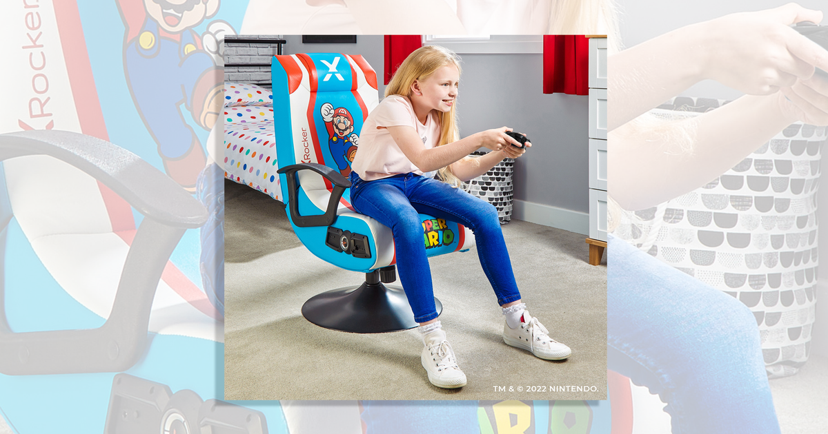 X Rocker Launches Super Mario Gaming Chairs | License Global