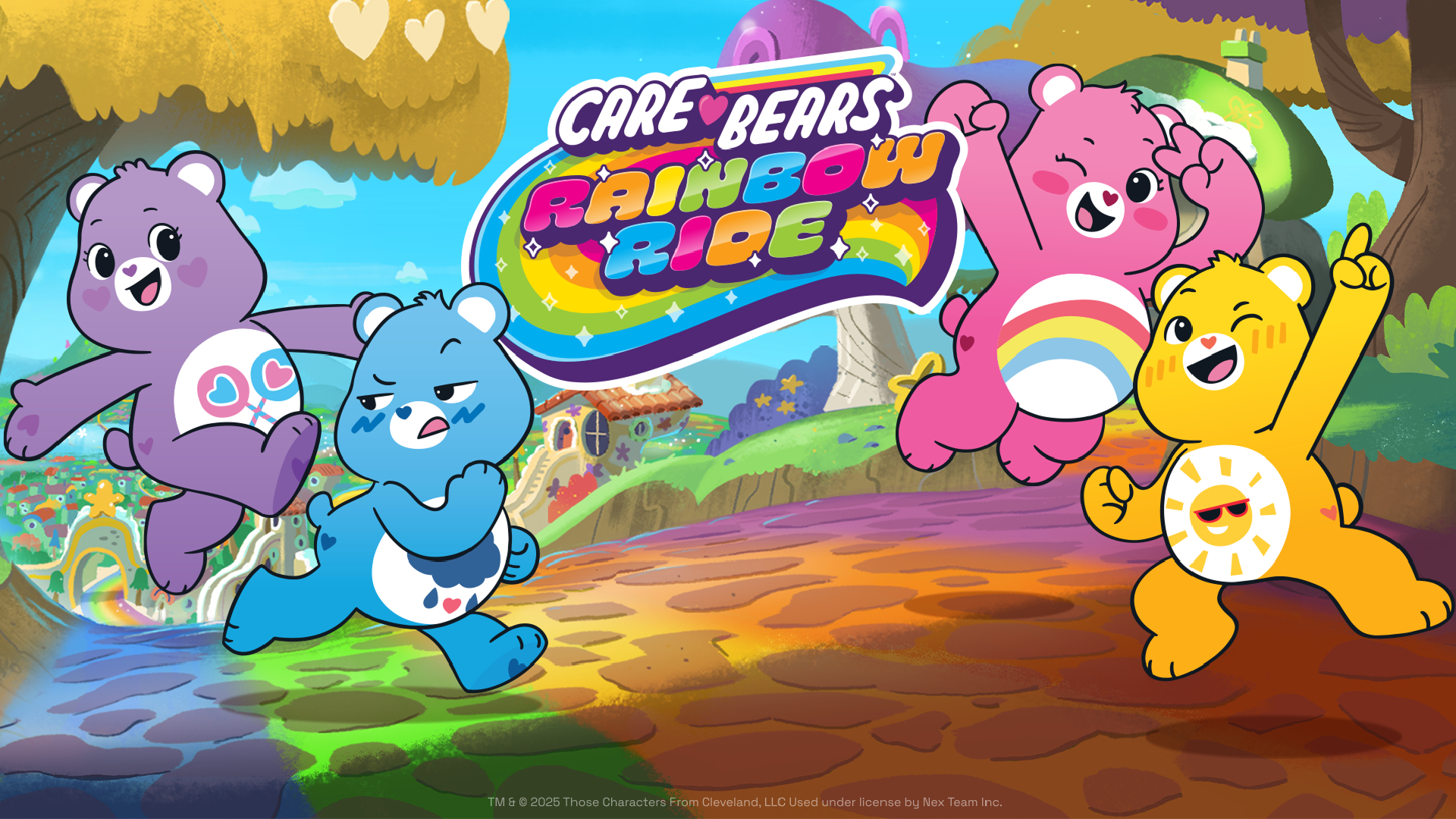 ‘Care Bears: Rainbow Ride’ Launches on Nex Playground