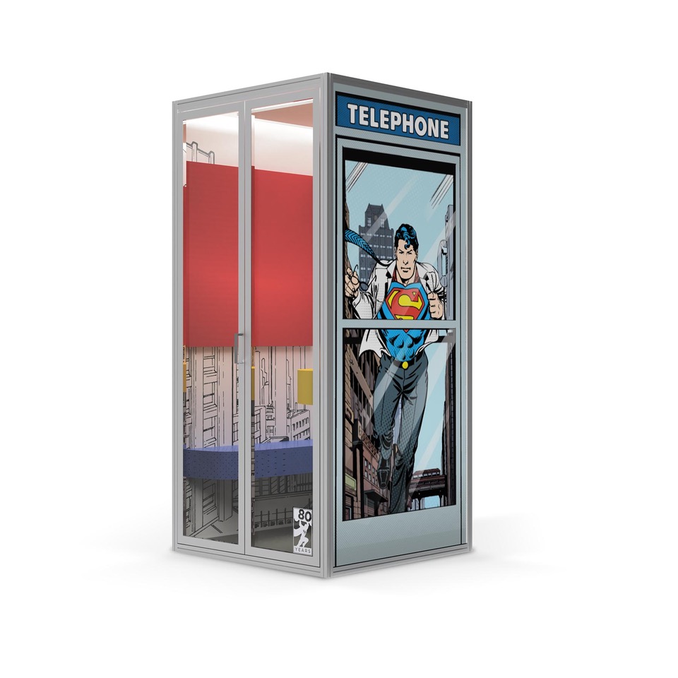 Superman Updates Open Floor Workspace | License Global