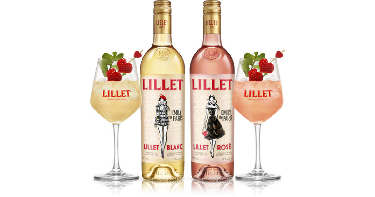 Maison Lillet Café de Lillet Pop-Up Celebrates ‘Emily in Paris’ Season 4