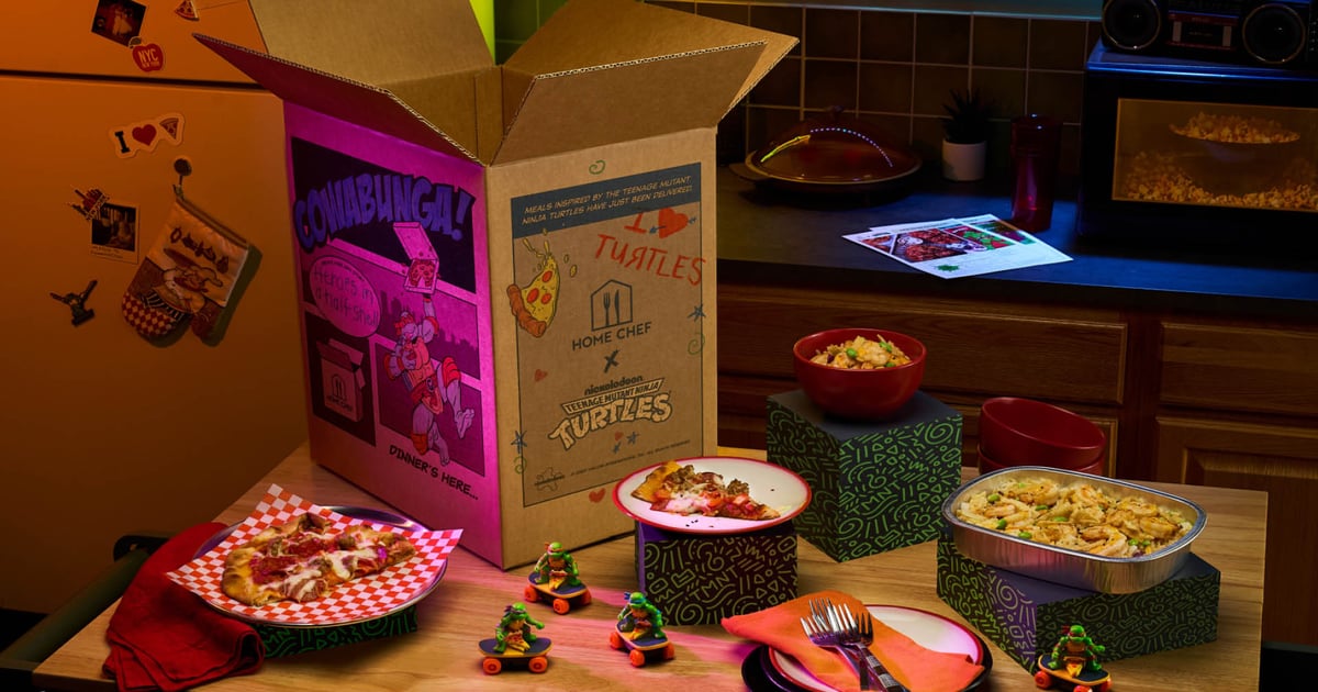Home Chef Partners with TMNT for Themed Meals